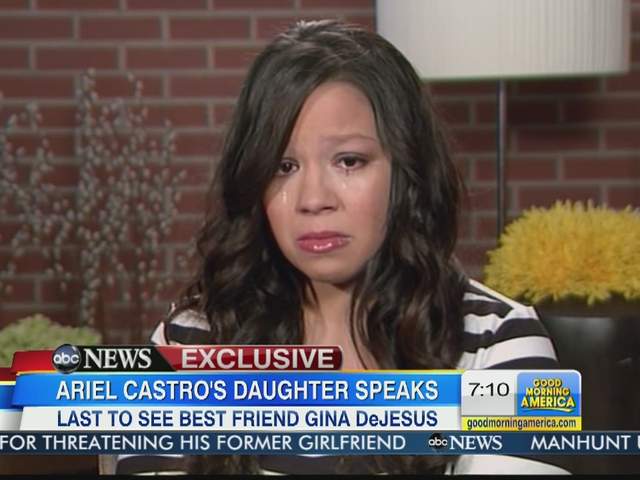 Arlene Castro, daughter of kidnapping, rape suspect Ariel Castro ...