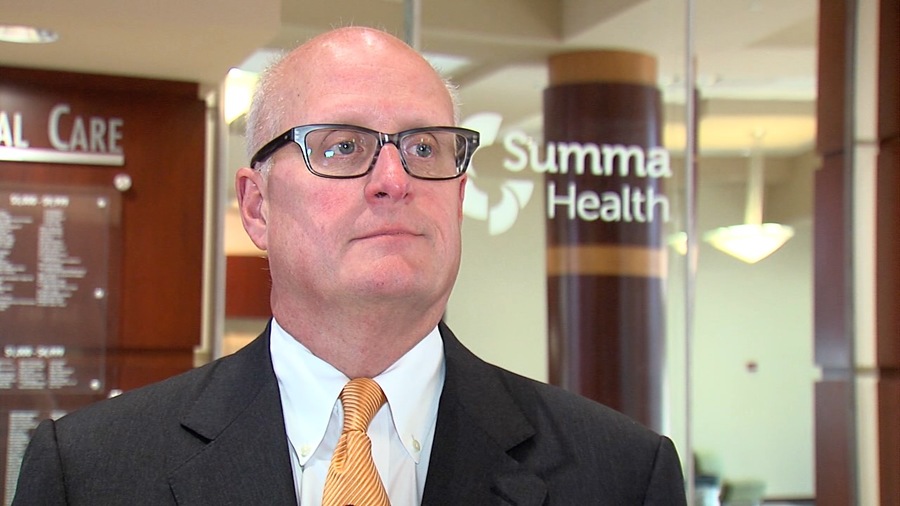 New Summa Health President Cliff Deveny addresses emergency room ...