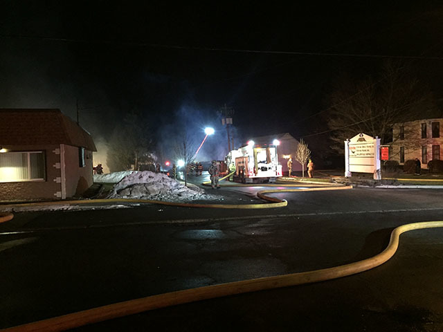 20 fire departments respond to fire at asphalt paving company in ...