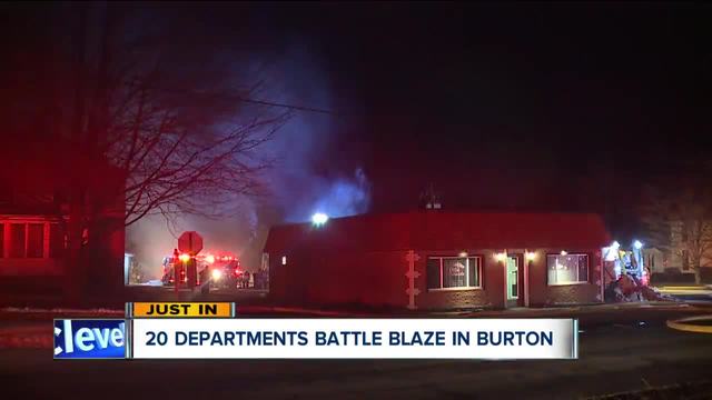 20 fire departments respond to fire at asphalt paving company in ...