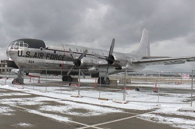 Vintage 1953 military aircraft debuts at the I-X Center before being ...