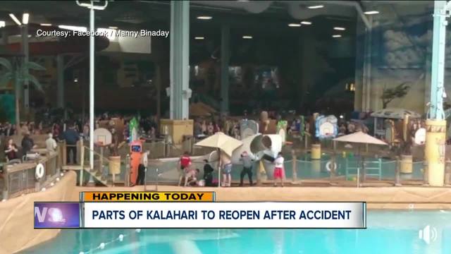 At least two injured at Kalahari Resort after duct falls into pool ...