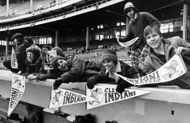 PHOTOS: Celebrating the history of the Cleveland Indians on Opening Day ...
