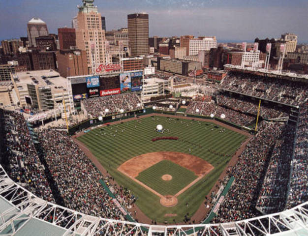 PHOTOS: Celebrating the history of the Cleveland Indians on Opening Day ...