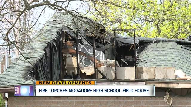 Mogadore High School field house fire destroys years of memories - News ...