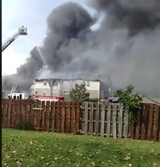 One resident, two firefighters injured in massive fire at Olmsted Falls ...