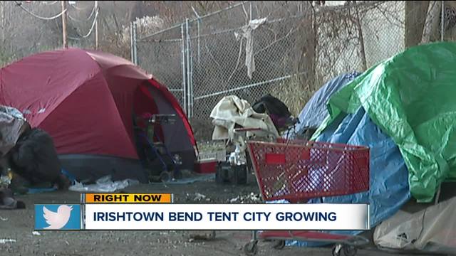 Homeless tent city in Cleveland raises concerns as leaders search for ...